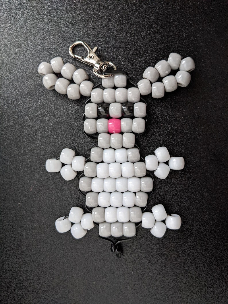 Various Bead Animal Keychains Bead Pet Pony Bead Keychain - Etsy