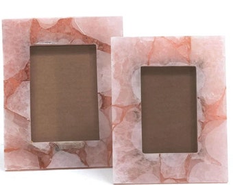 Pink Quartz Picture Frame - Etsy