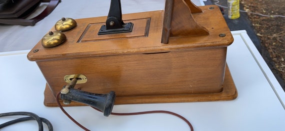 Antique Radio vintage Country Phone - Etsy