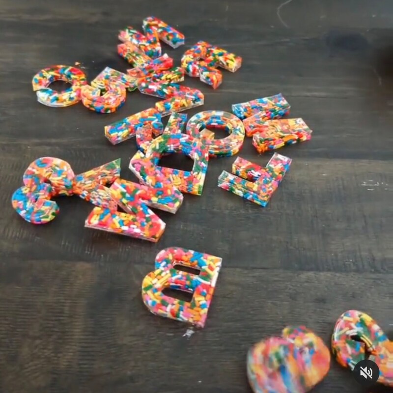 Alphabet Magnets - Etsy