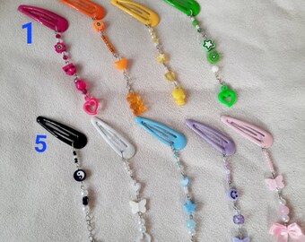 Kidcore Hair Clips - Etsy UK