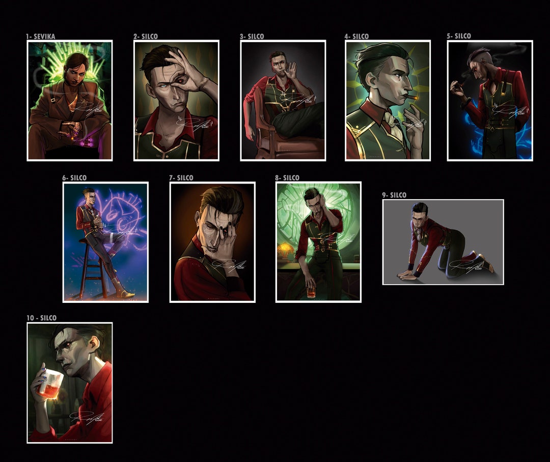 Ryusart zaunite Series A5, A4 & A3 Prints - Etsy