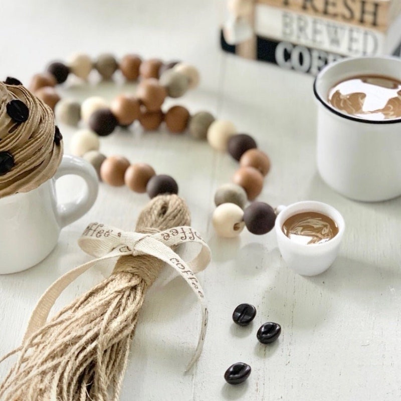 Coffee Bean Beads - Etsy
