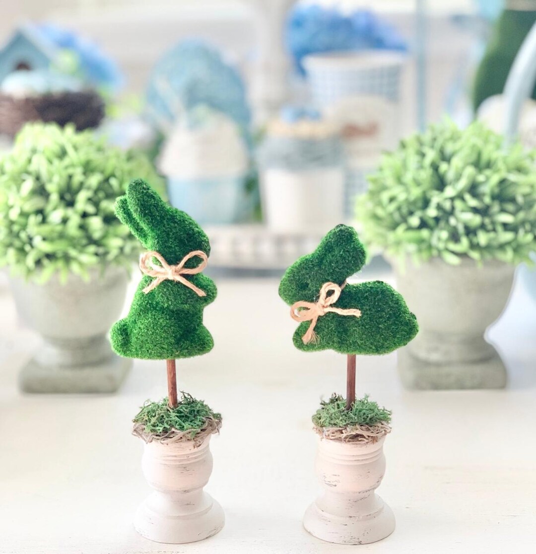 Spring Topiary Set - 2ct | Tier Tray Decor | Home Decor | Kitchen Decor ...