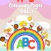 Printable A-Z Colouring Pages for Preschool Kids | Digital Colouring ...