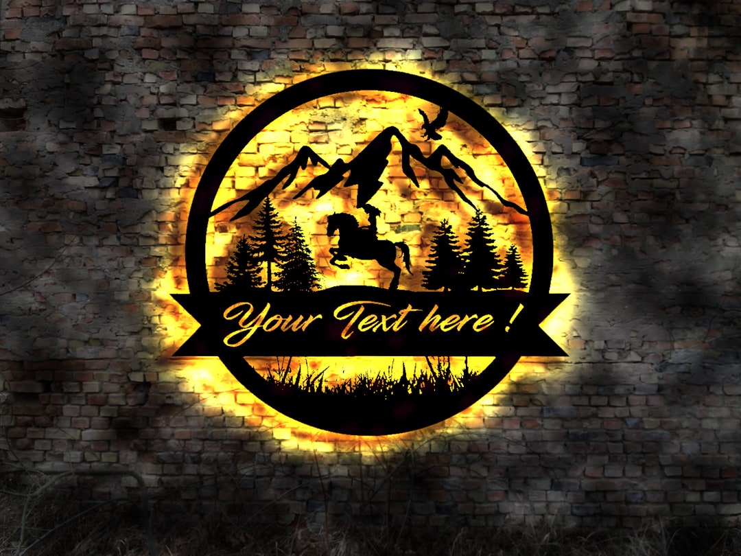 Landscape Sign Landscape Mountains Mountain Range Evening Mood - Etsy