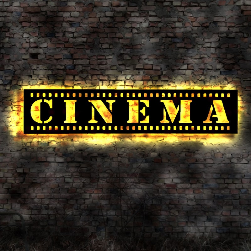 Light up Popcorn Sign - Etsy Canada