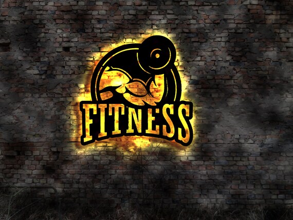 Gym Neon Sign Steroids Anabolic Steroids Fitness Bodybuilding Studio ...