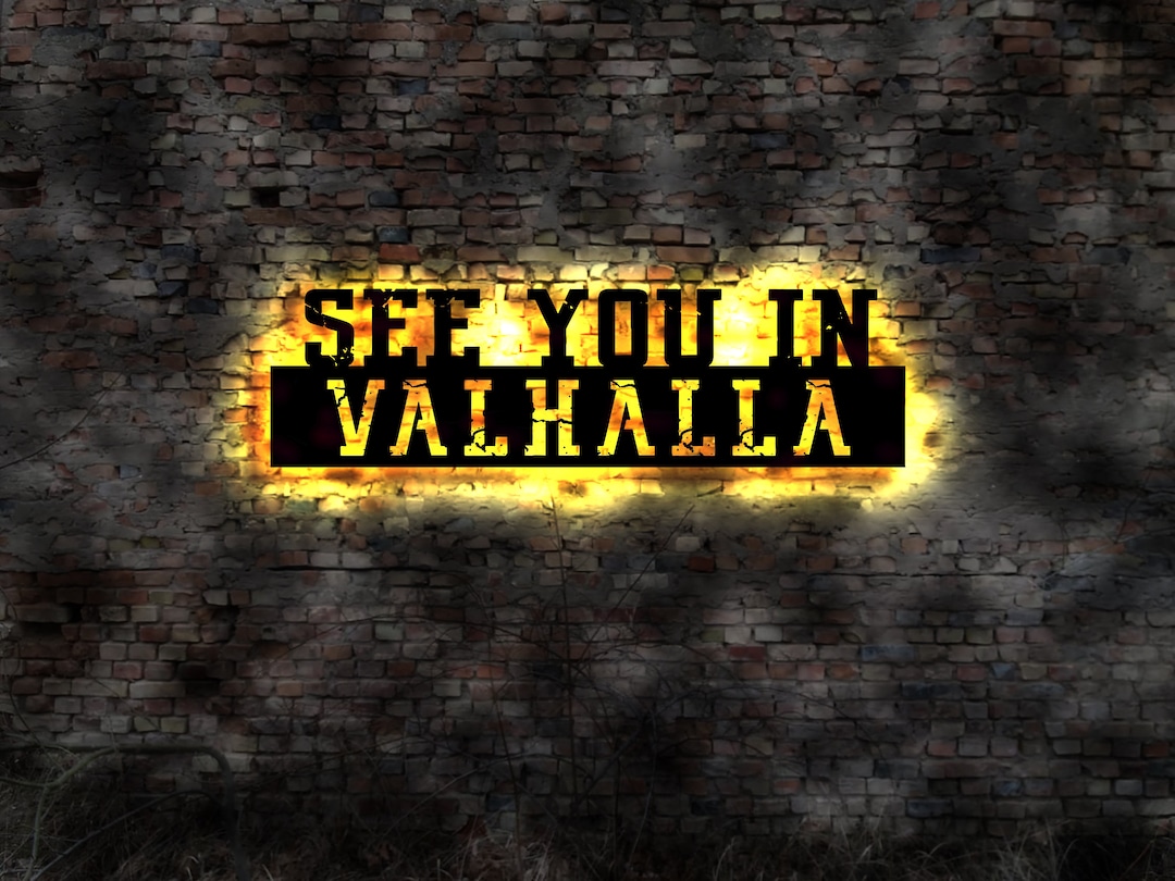 Mural Necklace Vegvisier Runes Chain Viking Compass Viking Wall Sticker ...