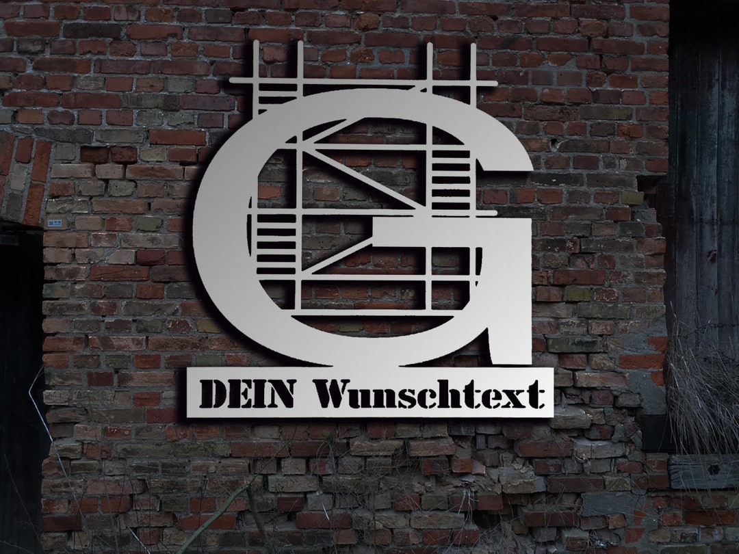 Stainless Steel Mural Sign Scaffolding Scaffolders Guild Sign Round ...