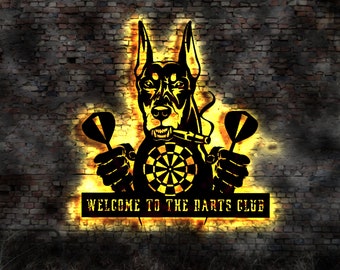 Led Darts Sign - Etsy