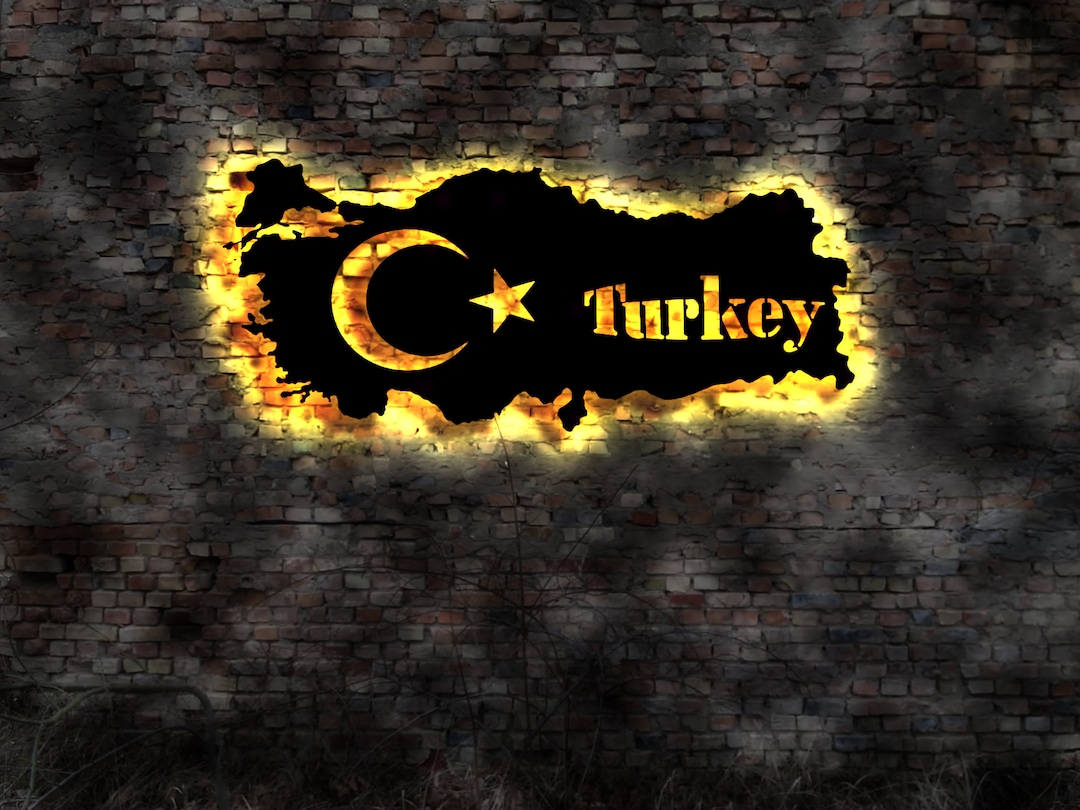 Turkey Flag On Fire