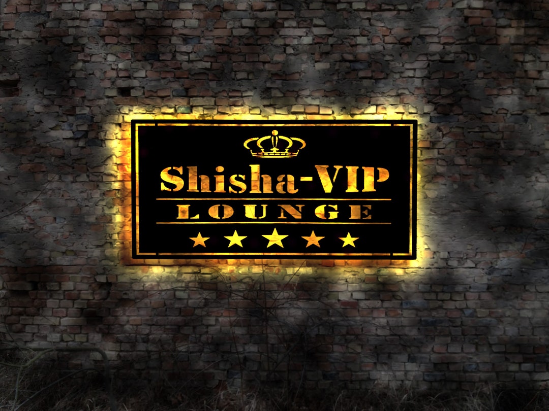 Shisha Bar LED Mural Decoration Water Pipe Book Fragrance Tobacco Book ...