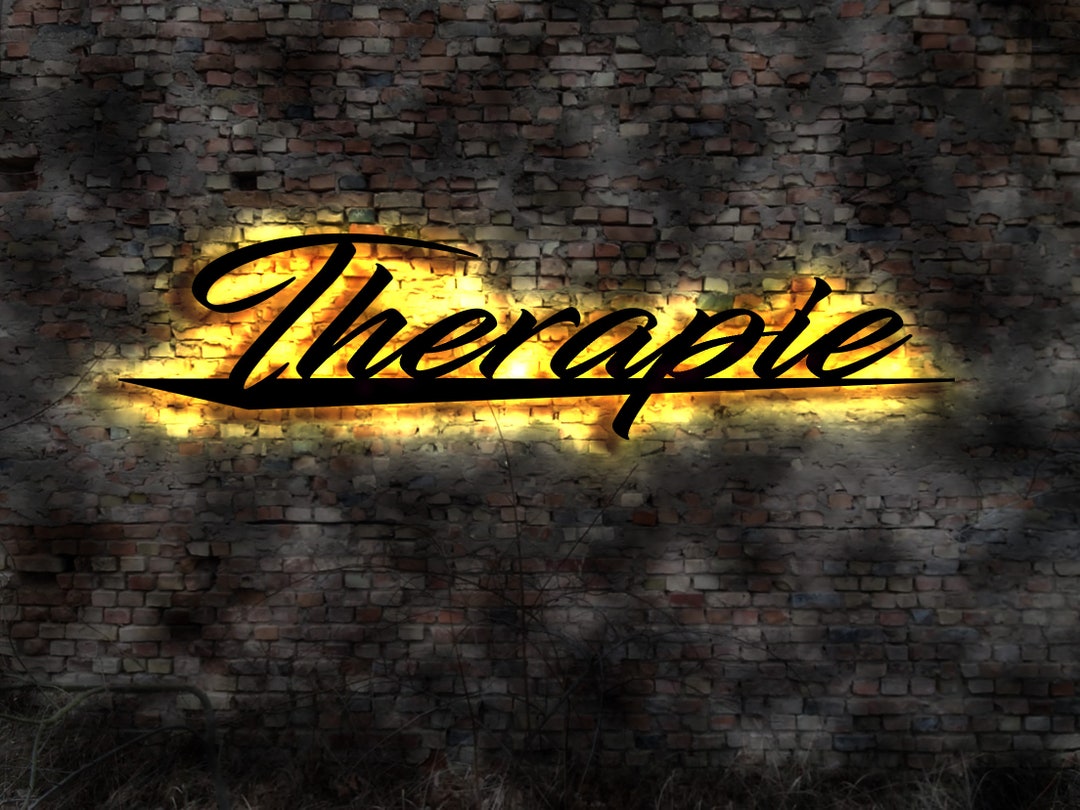 LED Mural Sign Therapy Doctor Treatment Room Treatment Room Therapeutic ...