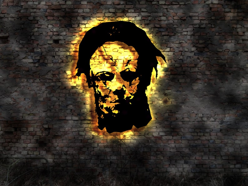 Neon Sign LED Mural Light Sign Monster Killer Halloween Horror - Etsy