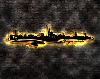 Illuminated Sticker Wall Decal | Etsy