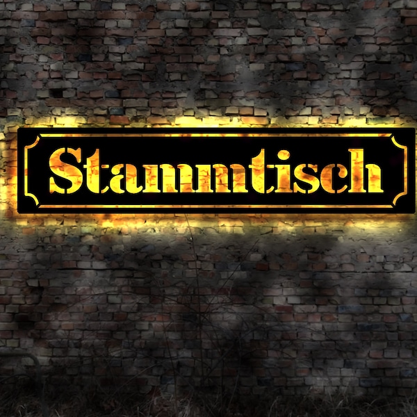 Stammtisch schild - Etsy.de