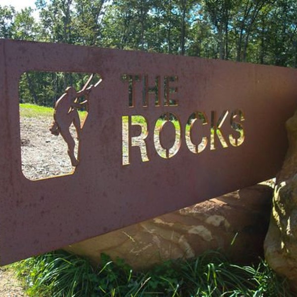 Rusted Metal Sign - Etsy