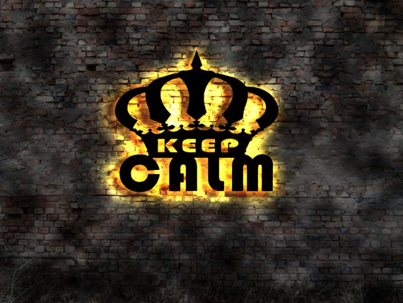 Keep Calm Crown Symbol