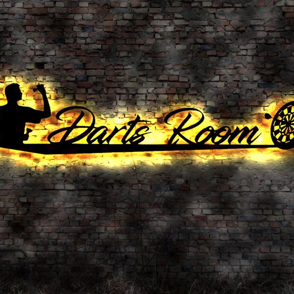 Led Wall Darts - Etsy