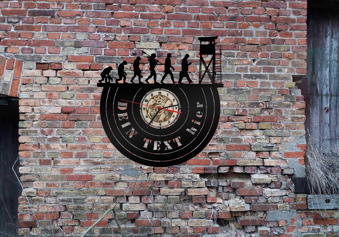 Clock Wall Clock Hunting Hunter Gifts Hunting Room Wall Decoration ...