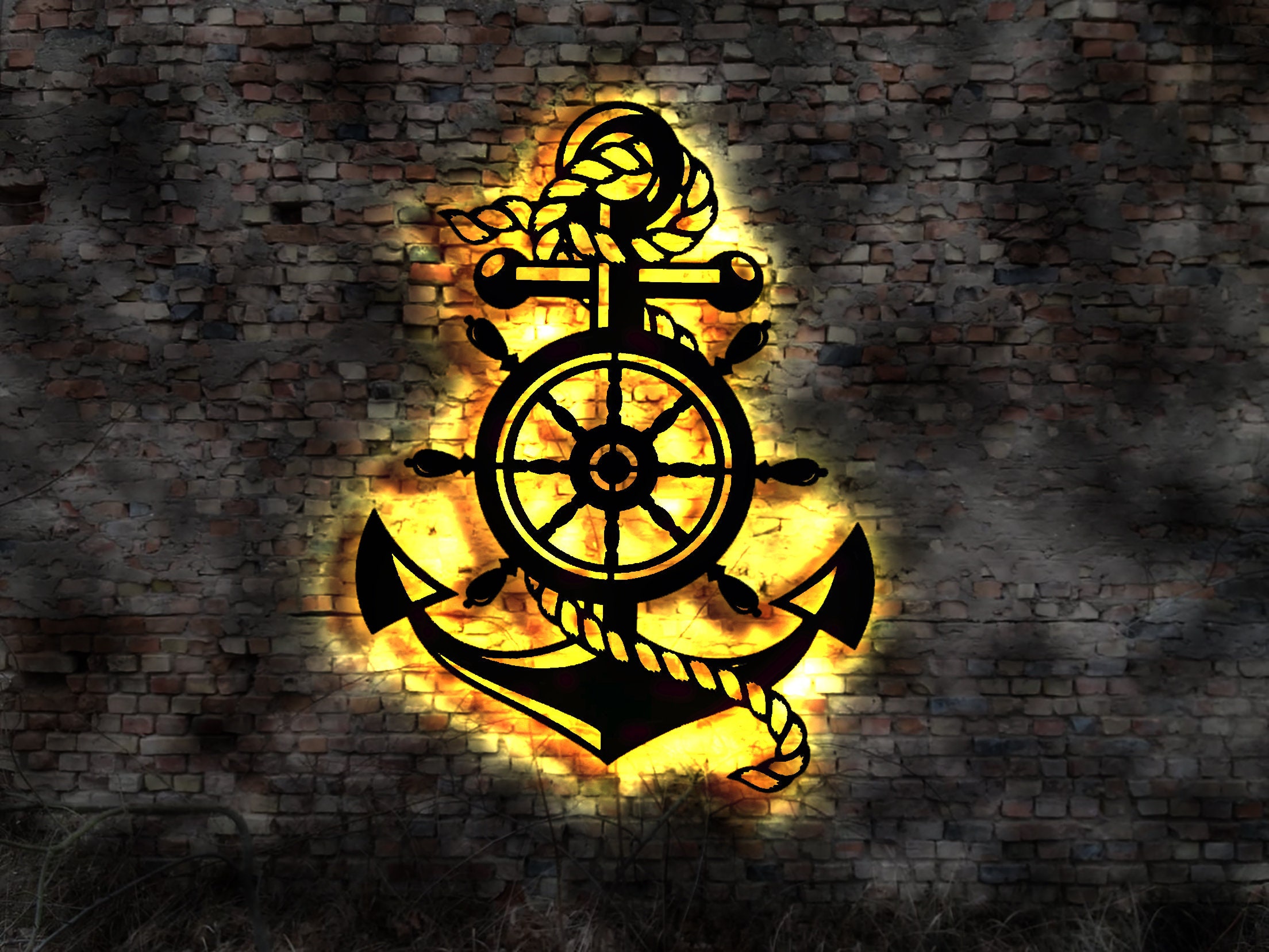 Anchor Sailor Wallpaper