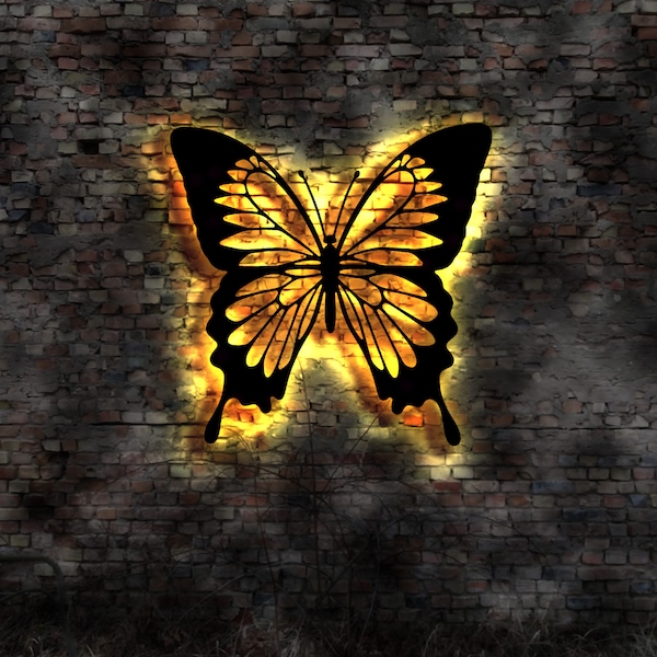Butterfly Neon Sign - Etsy