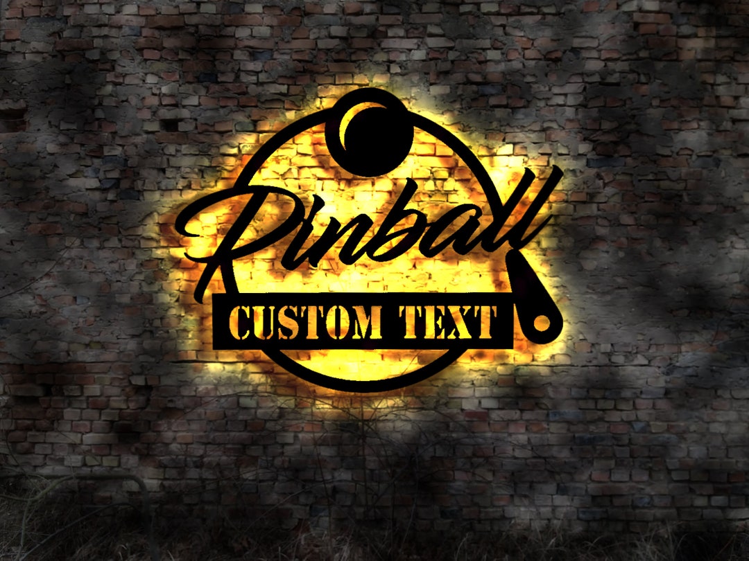 3D Mural New Pinball Custom - Etsy