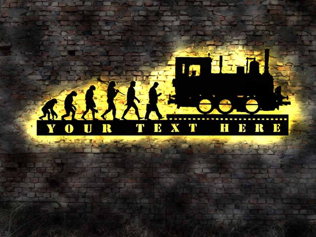 Steam Locomotive Evolution Locomotive Railway Sign Conductor Station ...