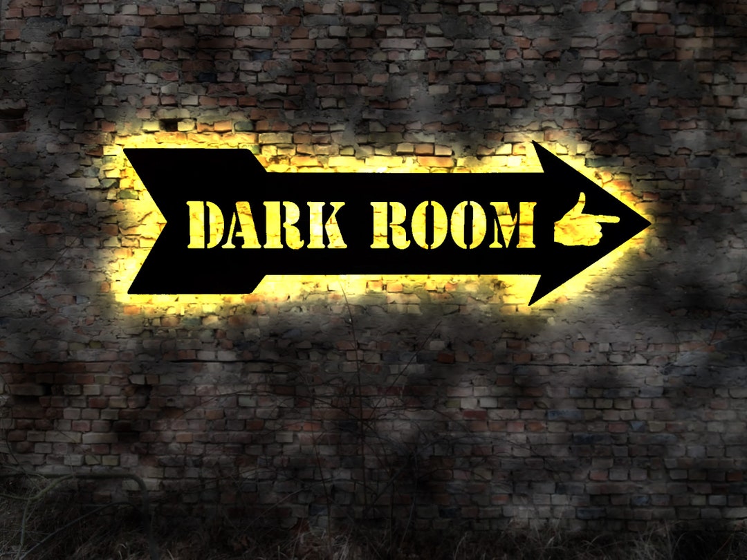 LED Sign Dark Room Dark Room Neon Light Rest Room Bedroom - Etsy UK
