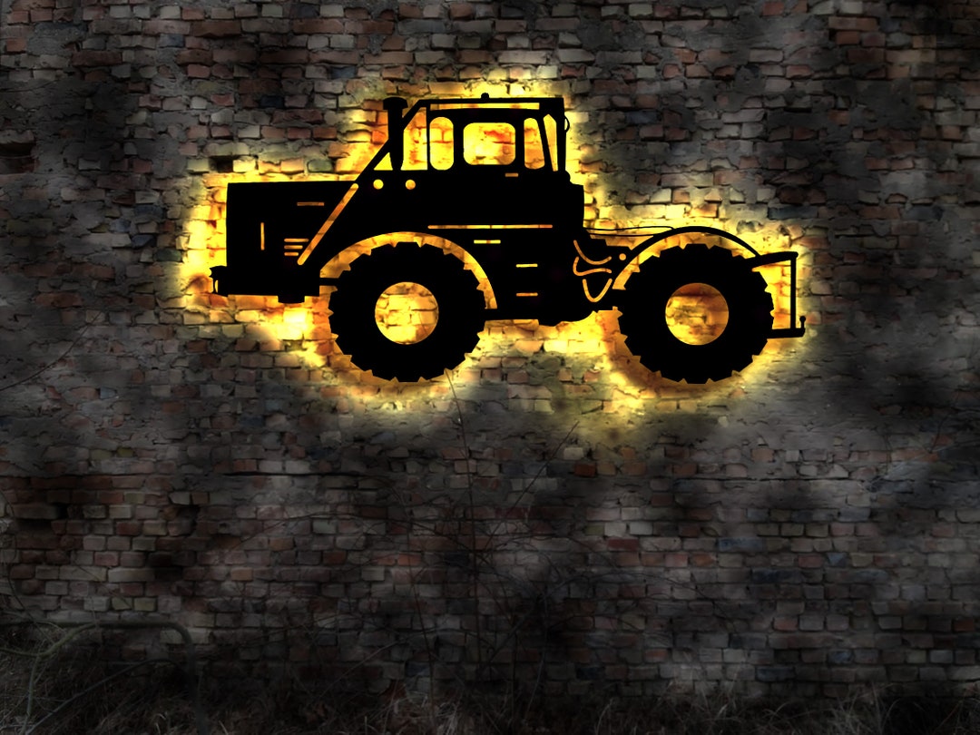 LED Wall Picture Decorative Tractor GDR K700 Russia Russian Model Model ...