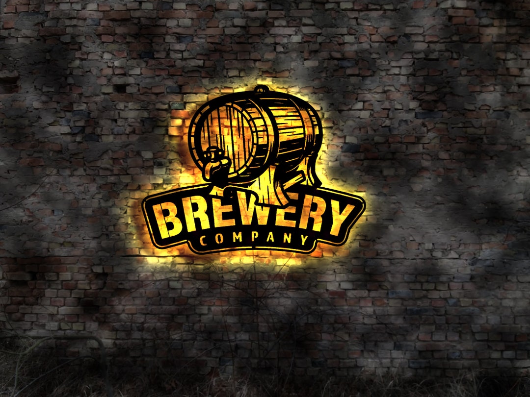 Brewer Guild Sign Coat of Arms Symbol Craft Brewery Beer Brewer Brewing ...