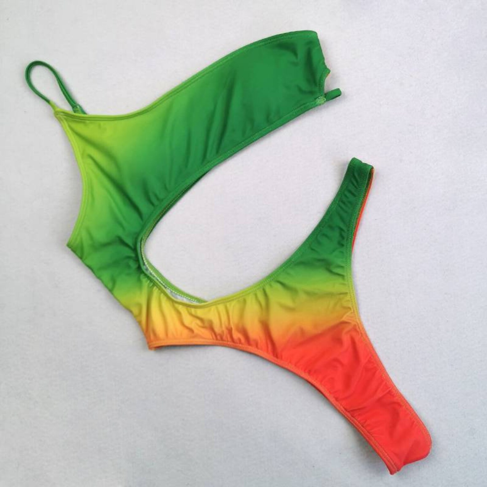 Swimsuit Women Swimwear Hot Yellow Swimming Suit One Piece Swimsuit ...