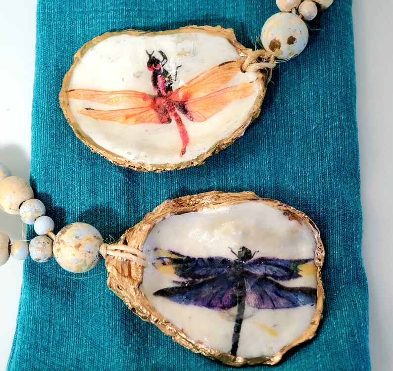 Oyster Shell Napkin Rings - Etsy