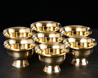 Brass Offering Bowl Set - Etsy