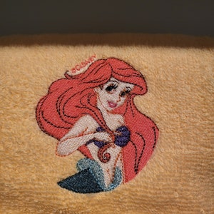 Little Mermaid Towel - Etsy