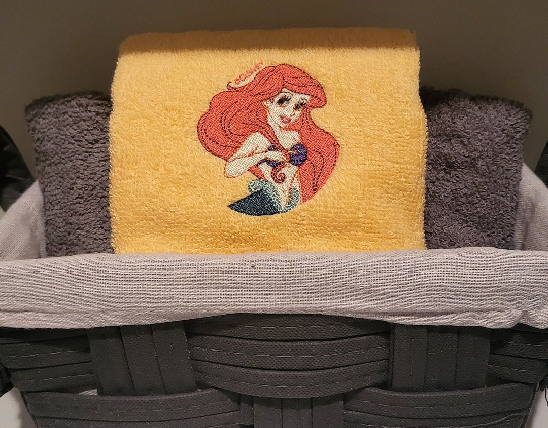 Little Mermaid Towel - Etsy