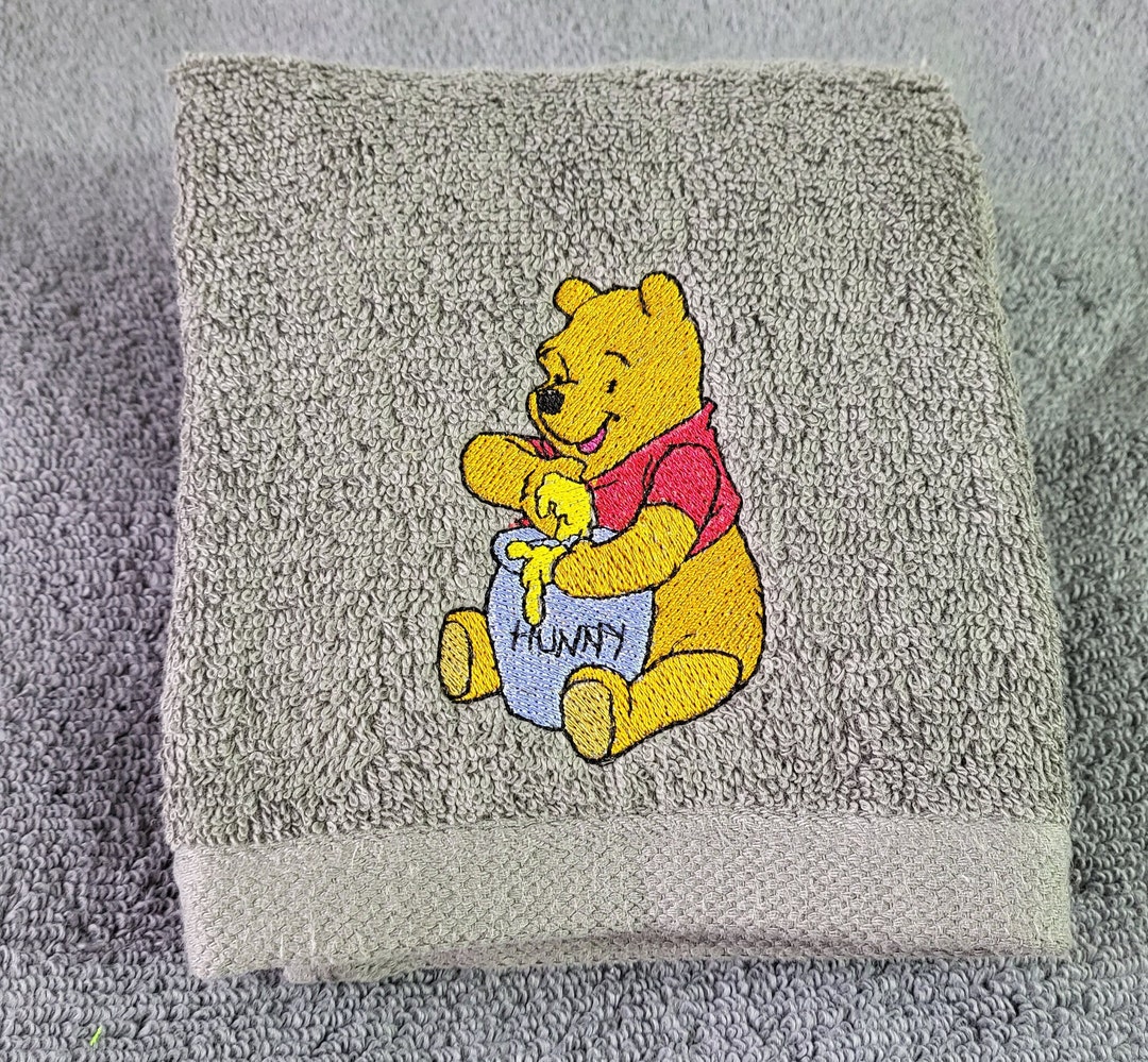 Winnie the Pooh Hand Towel - Etsy