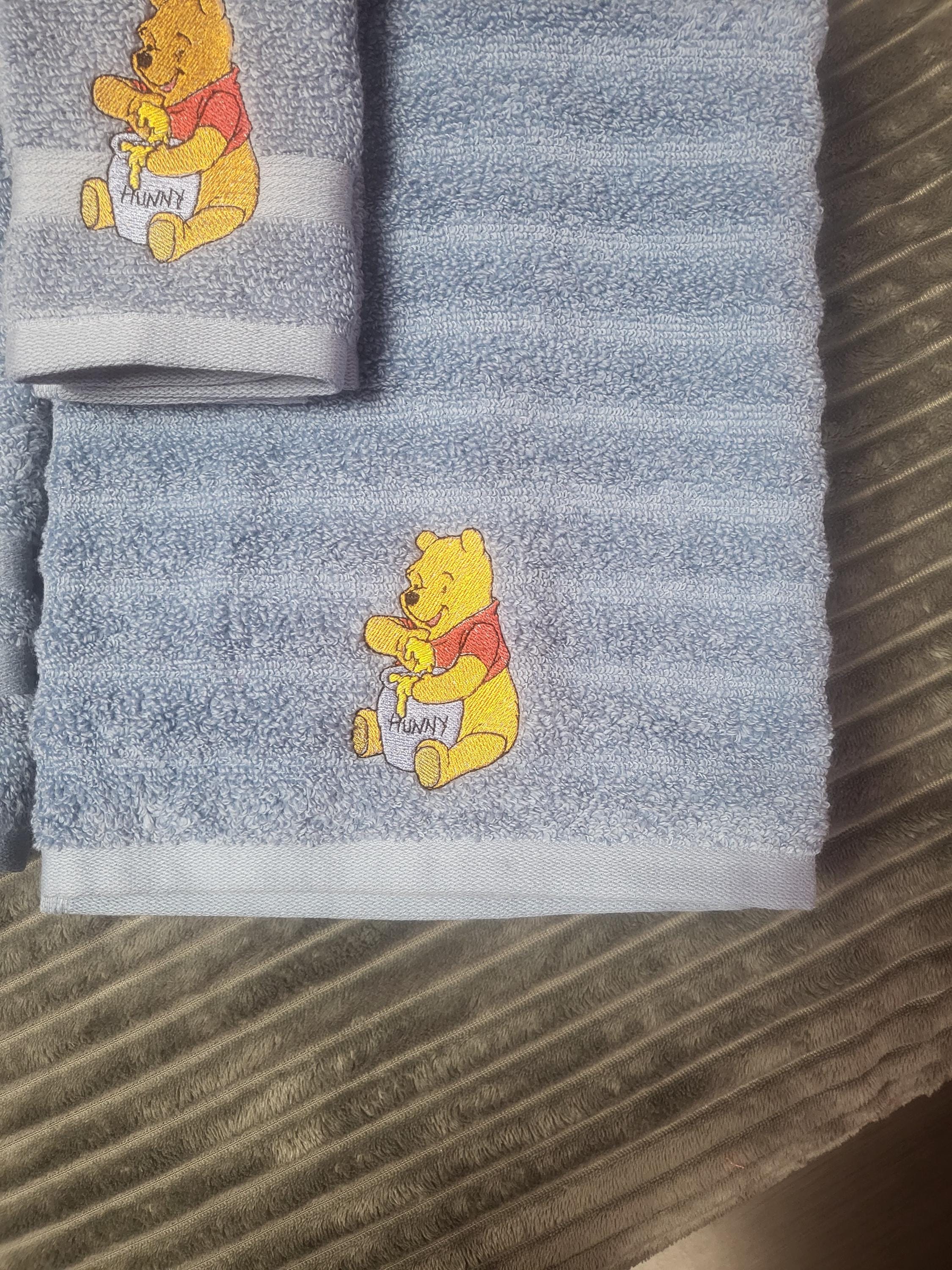 Winnie the Pooh Bath Towelsl - Etsy