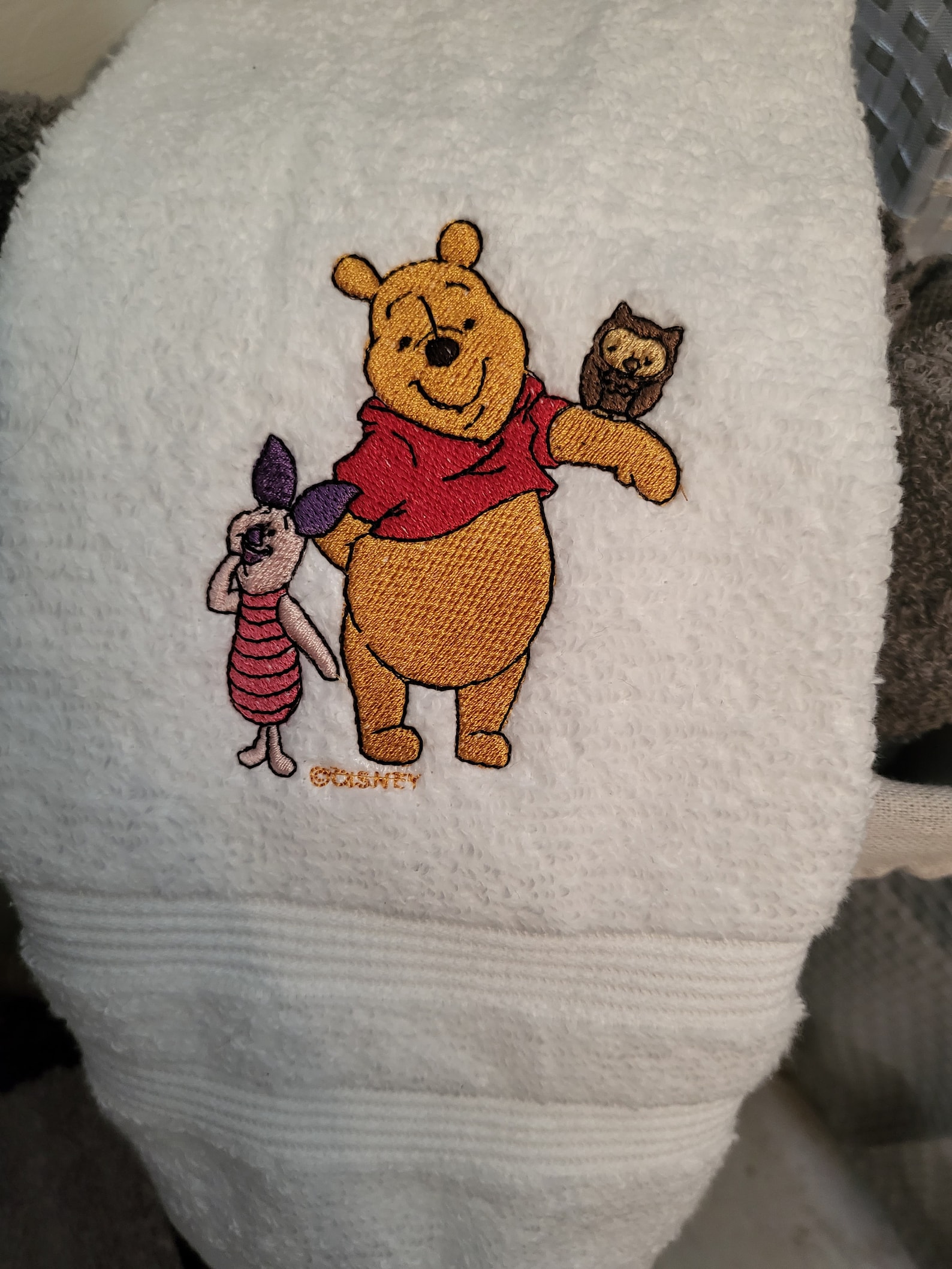 Winnie the Pooh and Friends Towel - Etsy