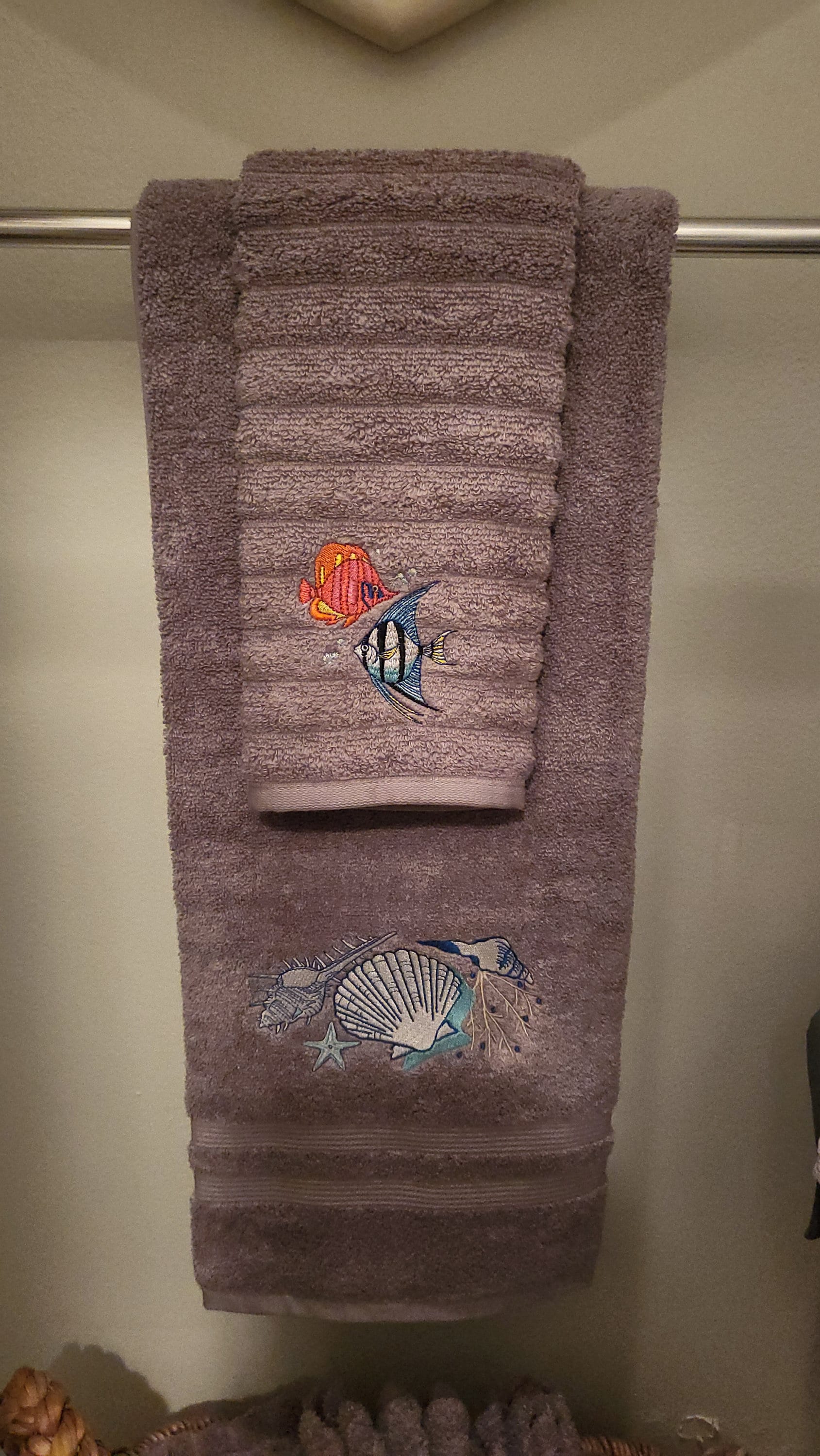 Fish Themed Bathroom Towels - Etsy