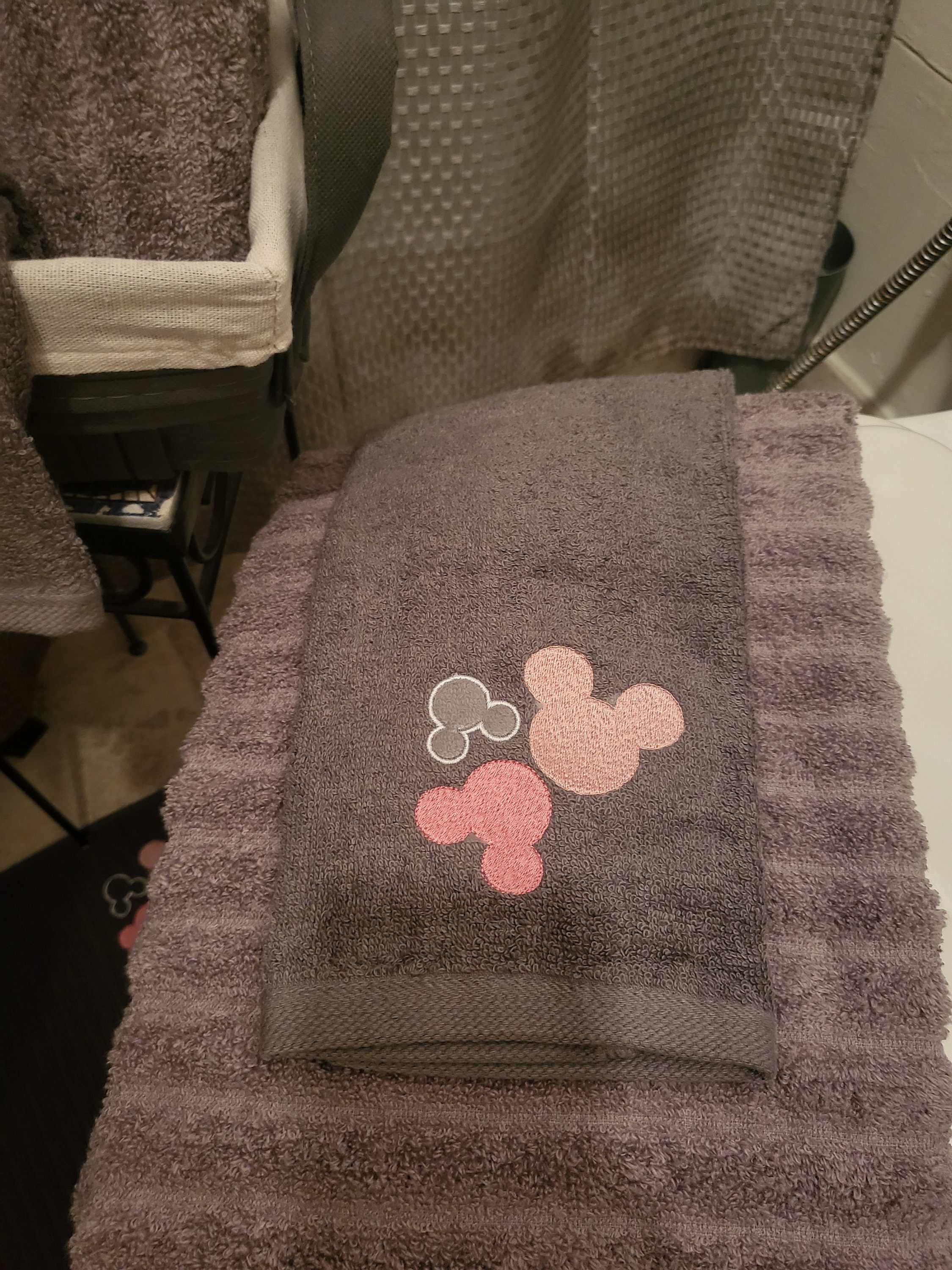 Minnie Mouse Spa Towel and Bath Towels - Etsy