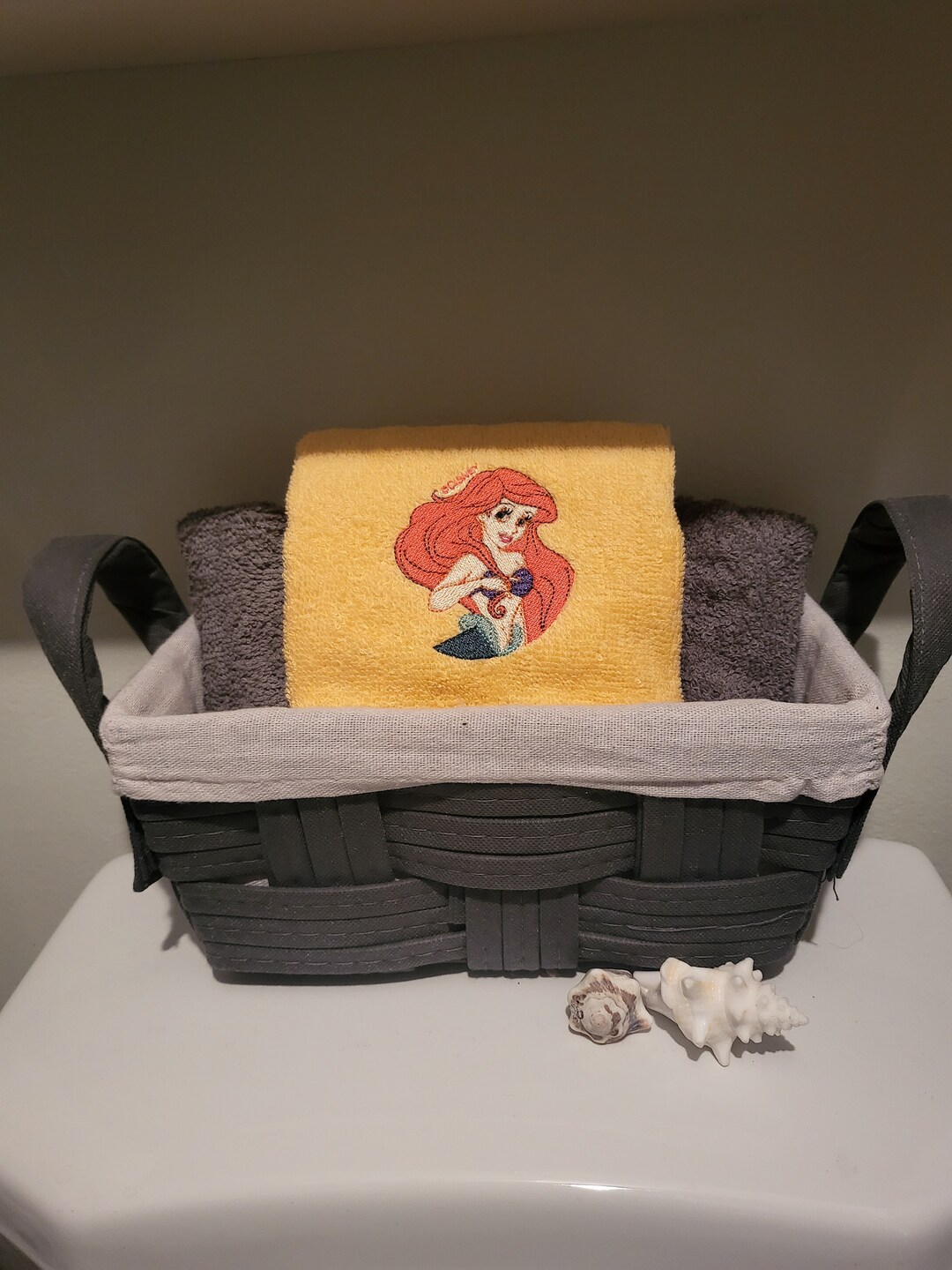 Little Mermaid Towel - Etsy