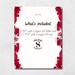 Roses Printable Writing Paper, Red Rose Downloadable Note Paper, Red ...