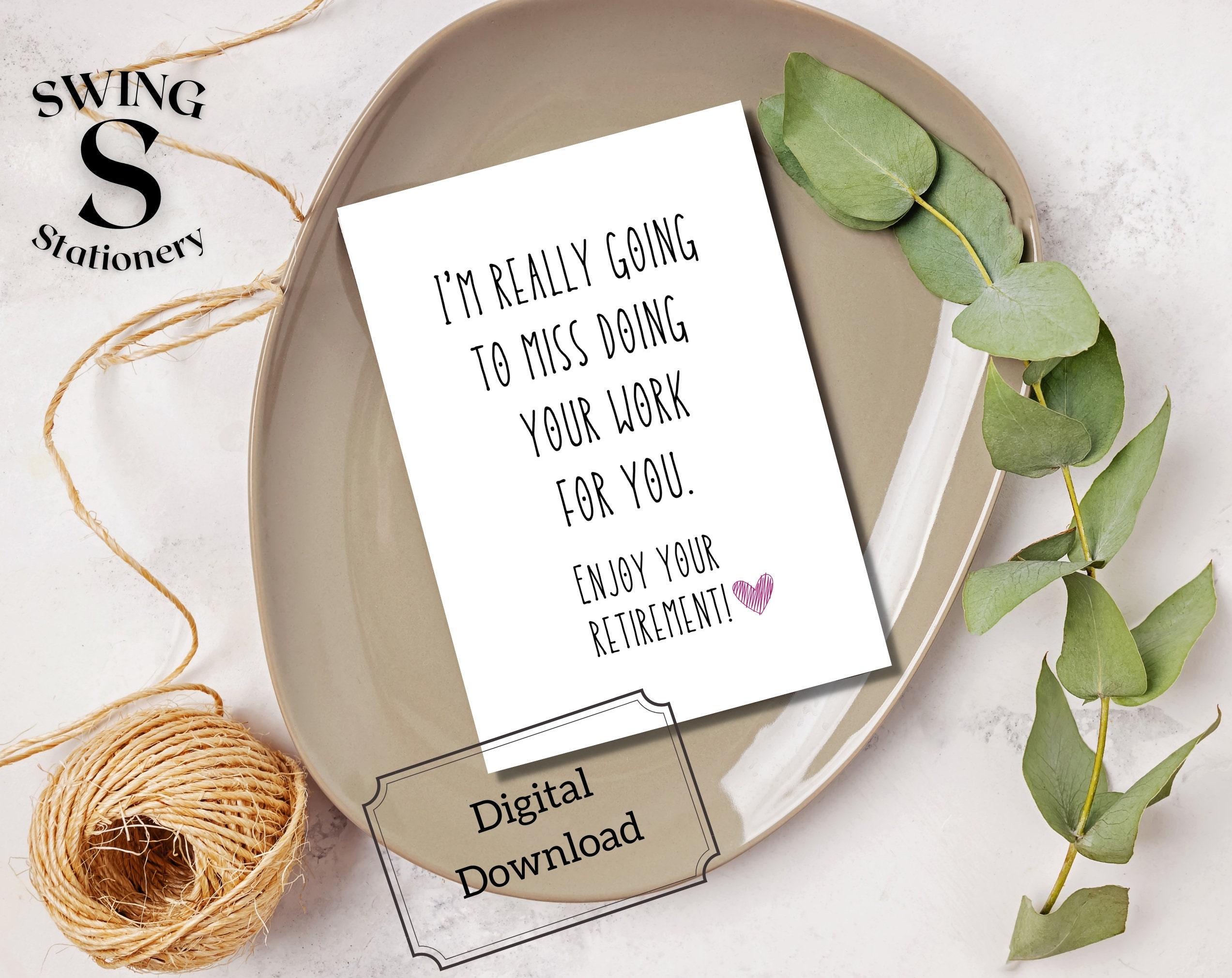 Printable Retirement Card, Permanent Weekend, Funny Retirement Card, I ...