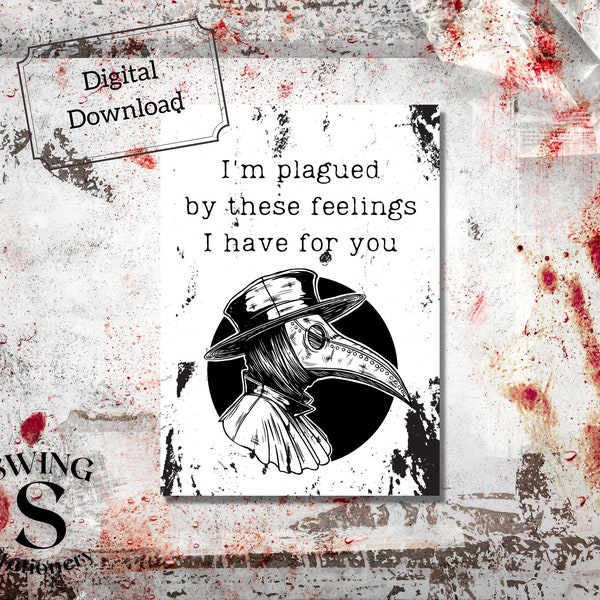 Plague Doctor Valentine - Etsy