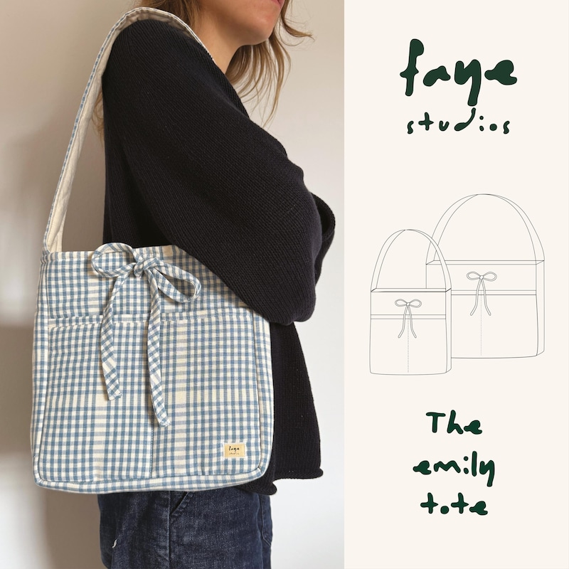 Sewing Patterns Work Bag - Etsy