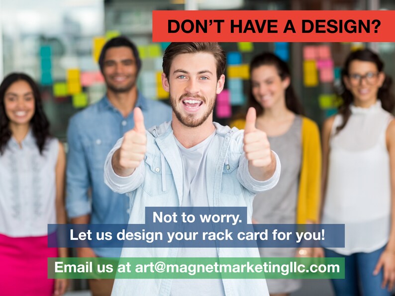 100 4x9 Rack Cards Printed Full Color Both Sides Glossy - Etsy