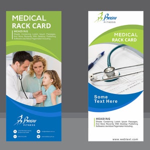 100 4x9 Rack Cards Printed Full Color Both Sides Glossy - Etsy