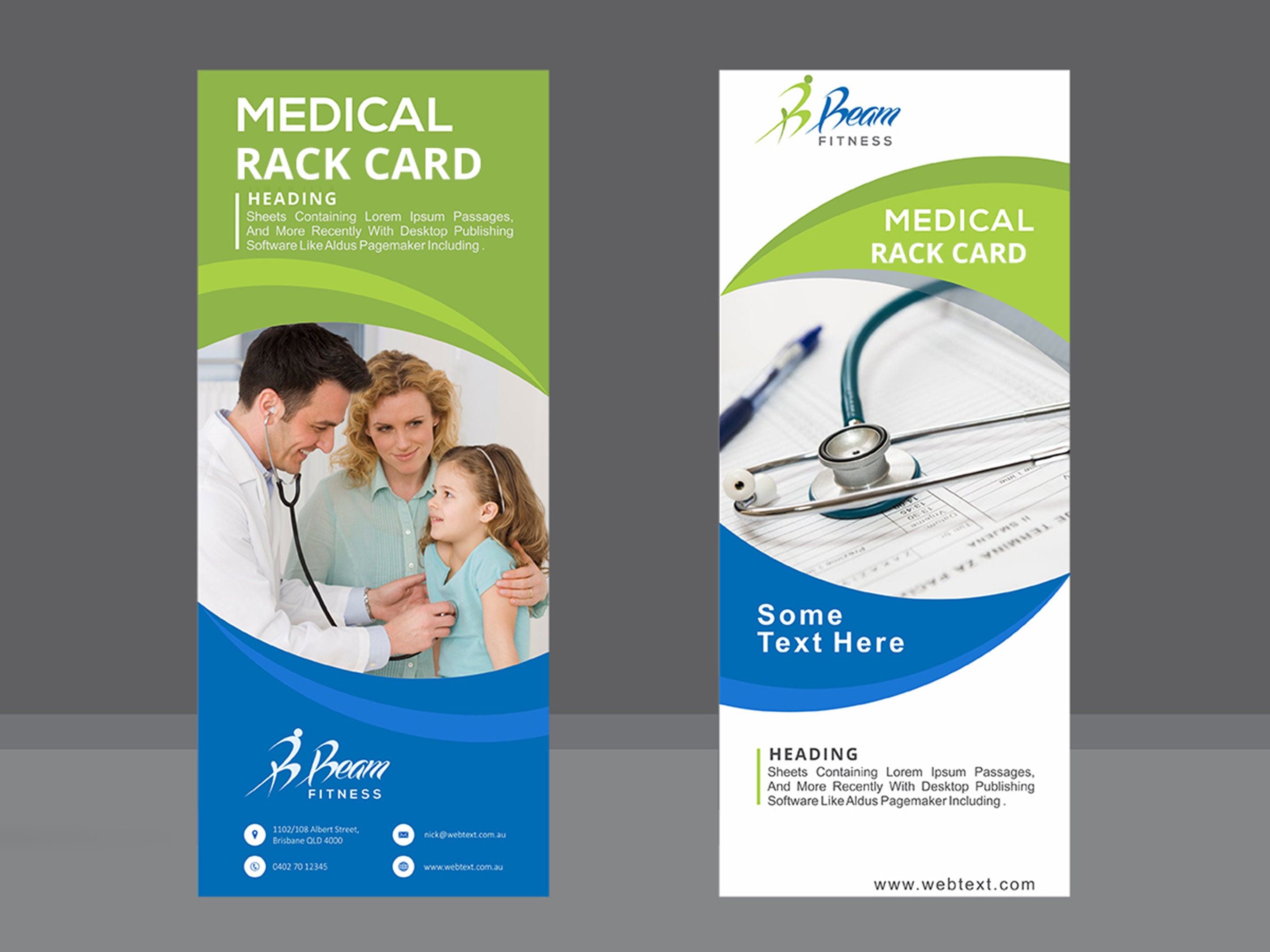 100 4x9 Rack Cards Printed Full Color Both Sides Glossy - Etsy